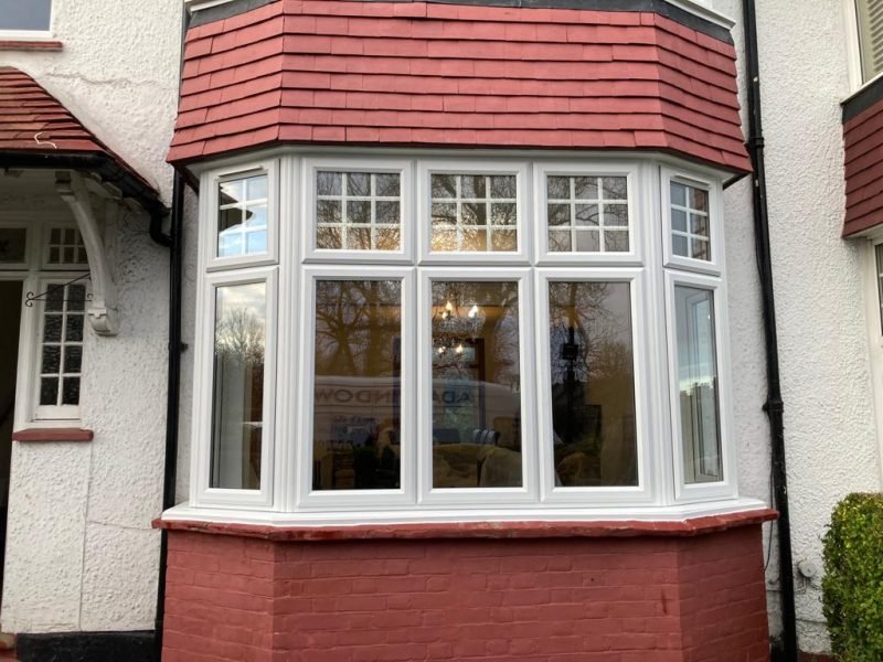 Modern aluminium windows with enhanced energy efficiency