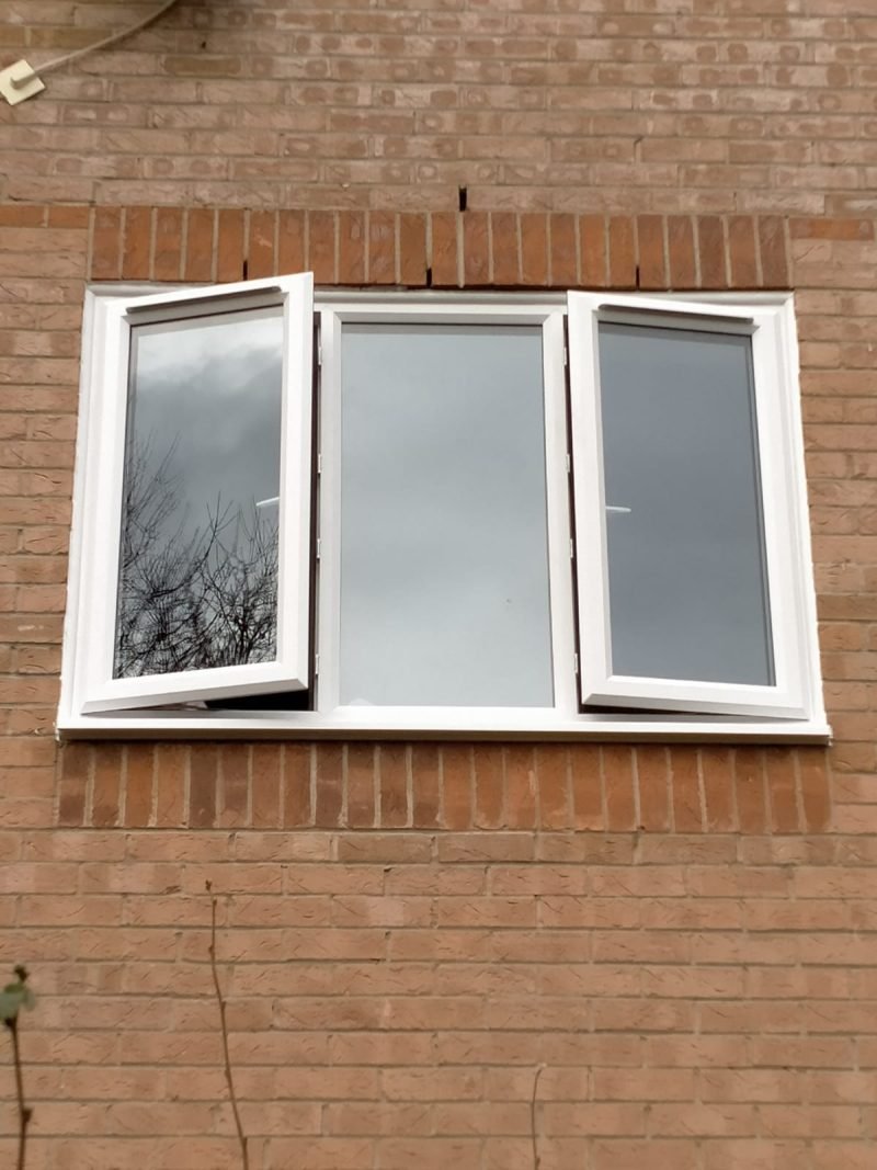 Modern aluminium windows with enhanced energy efficiency